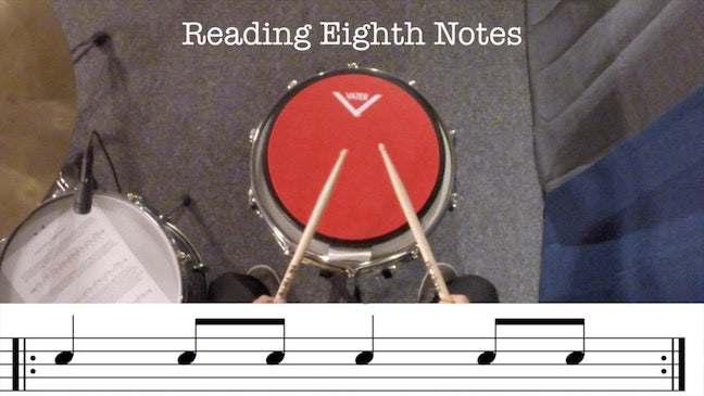 Reading Eighth Notes – Drum Highway