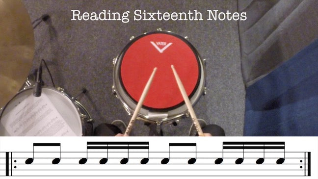 Reading Sixteenth Notes – Drum Highway